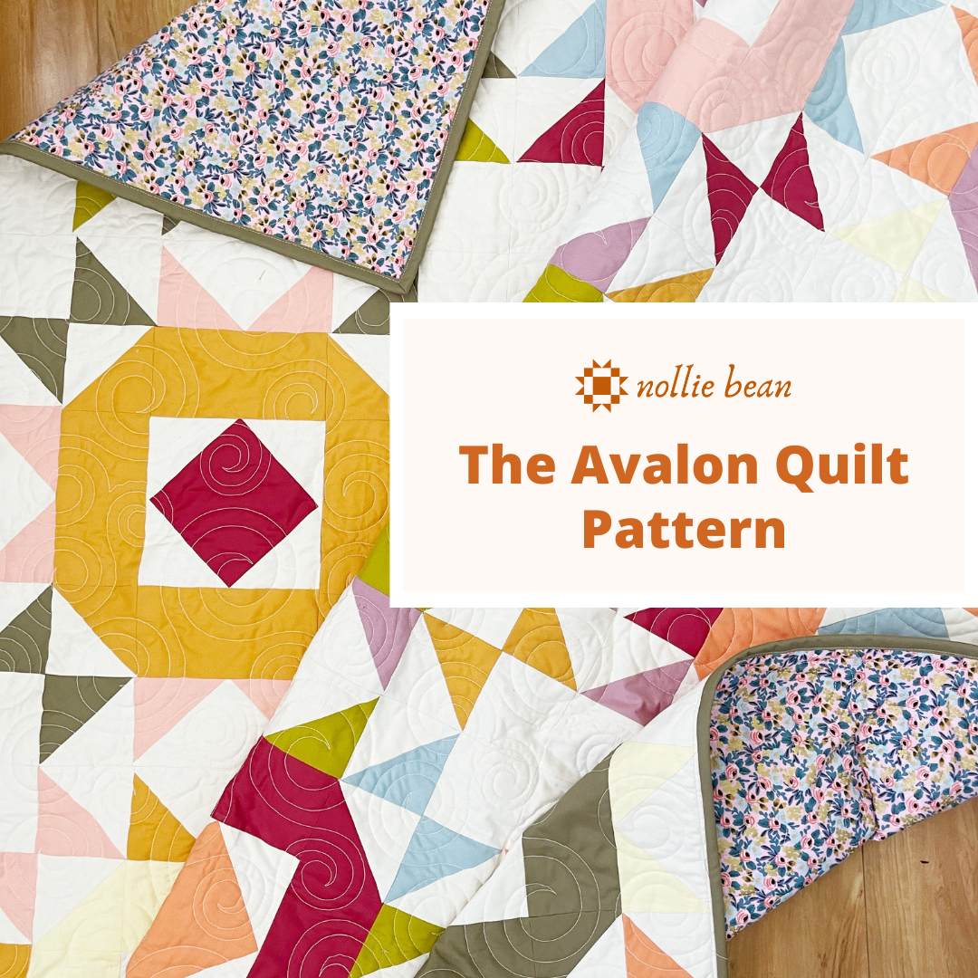 The Avalon Quilt Pattern – Nollie + Bean