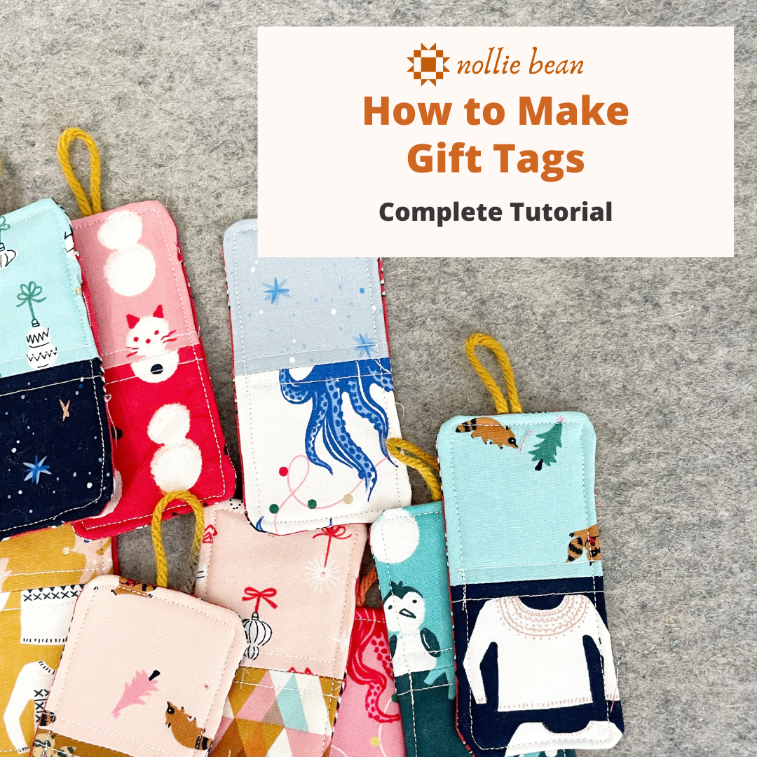 Tutorial: How to Make Gift Tags – Nollie + Bean