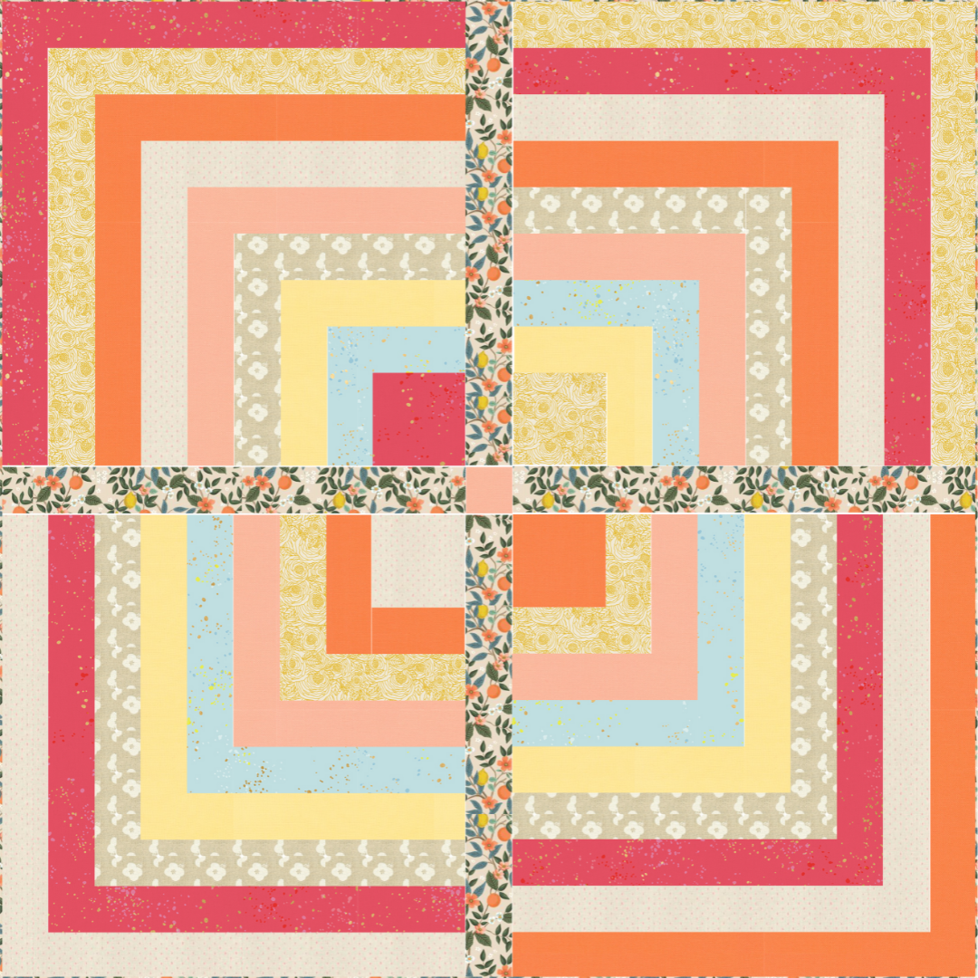 Granada Quilt Kit - in Spring Blooms – Nollie + Bean